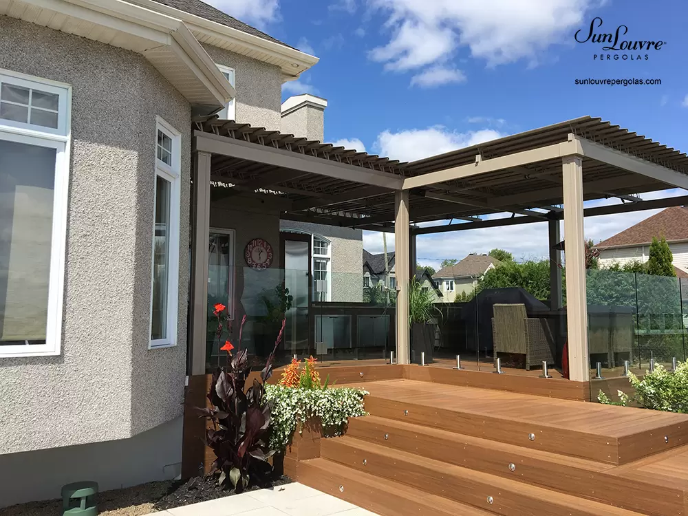 L Shaped Pergola Designs